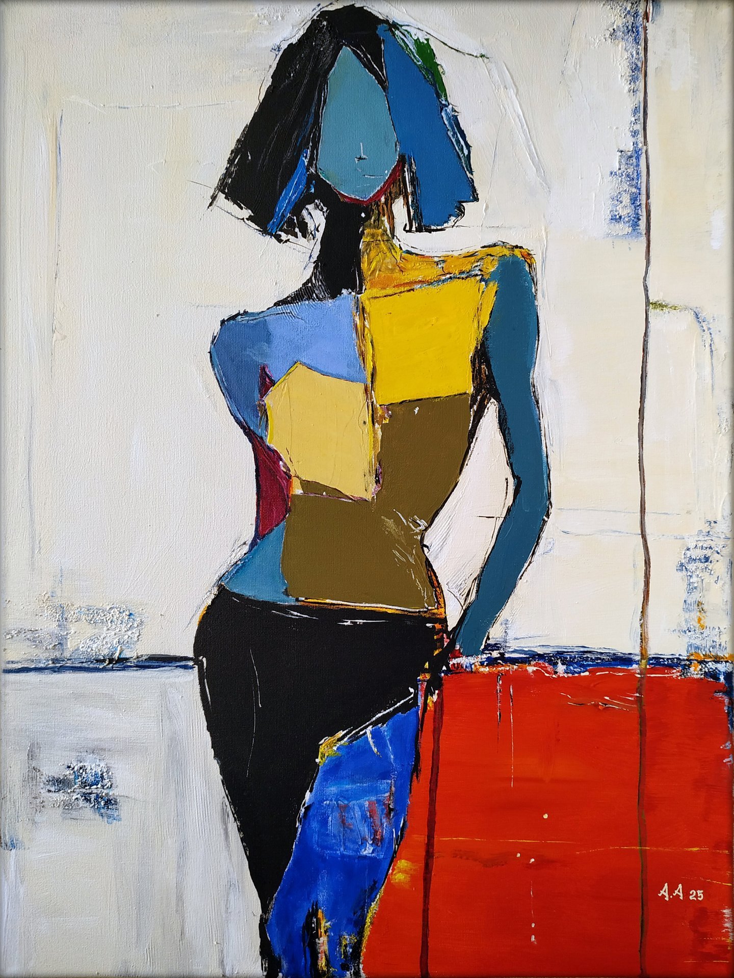 Chromatic Allure Painting by Alexander Aksyonov