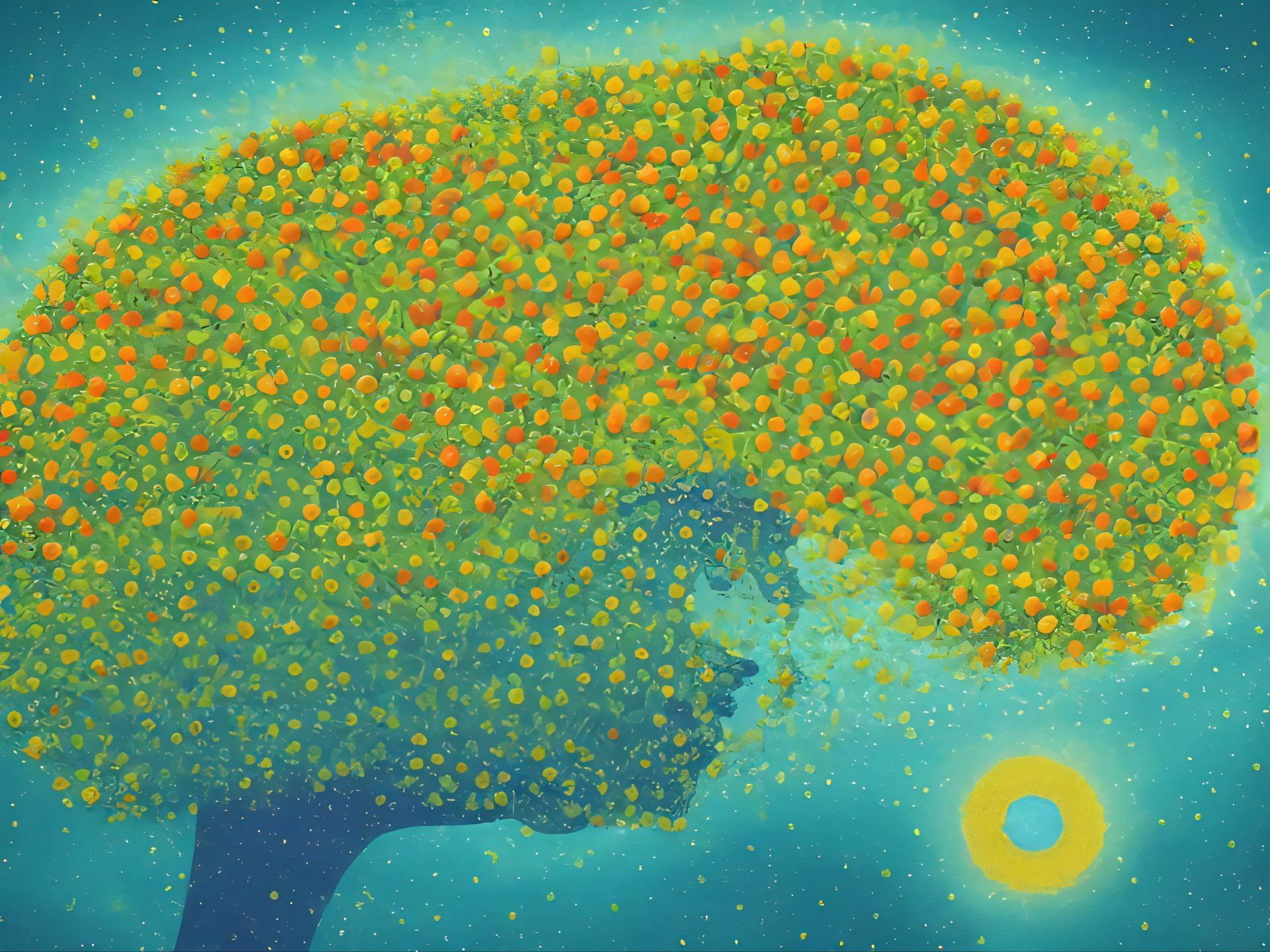 Spring Awakes. Digital Sunshine Digital Art - MeaHau