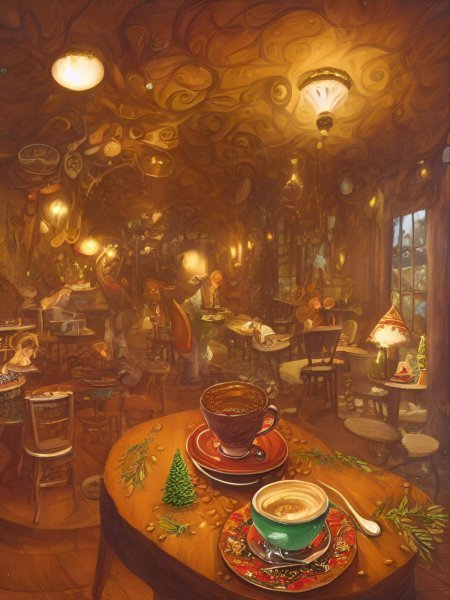 Mysterious Dining: A Table for All Digital Art - MeaHau