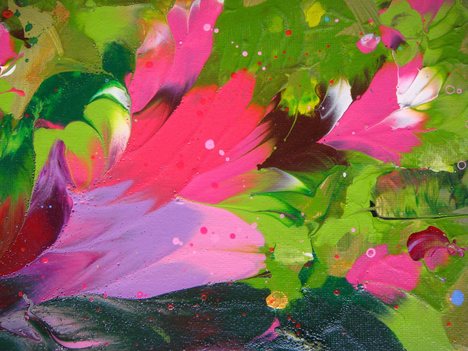 Bougainvillea Painting by Irini Karpikioti - Jose Art Gallery