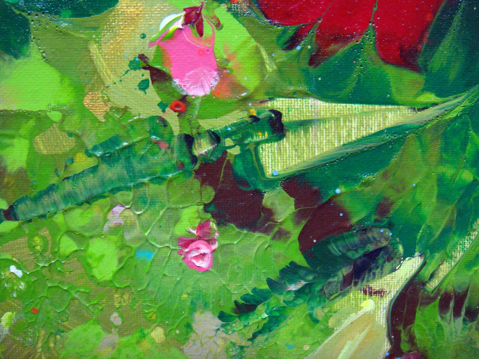 Bougainvillea Painting by Irini Karpikioti - Jose Art Gallery