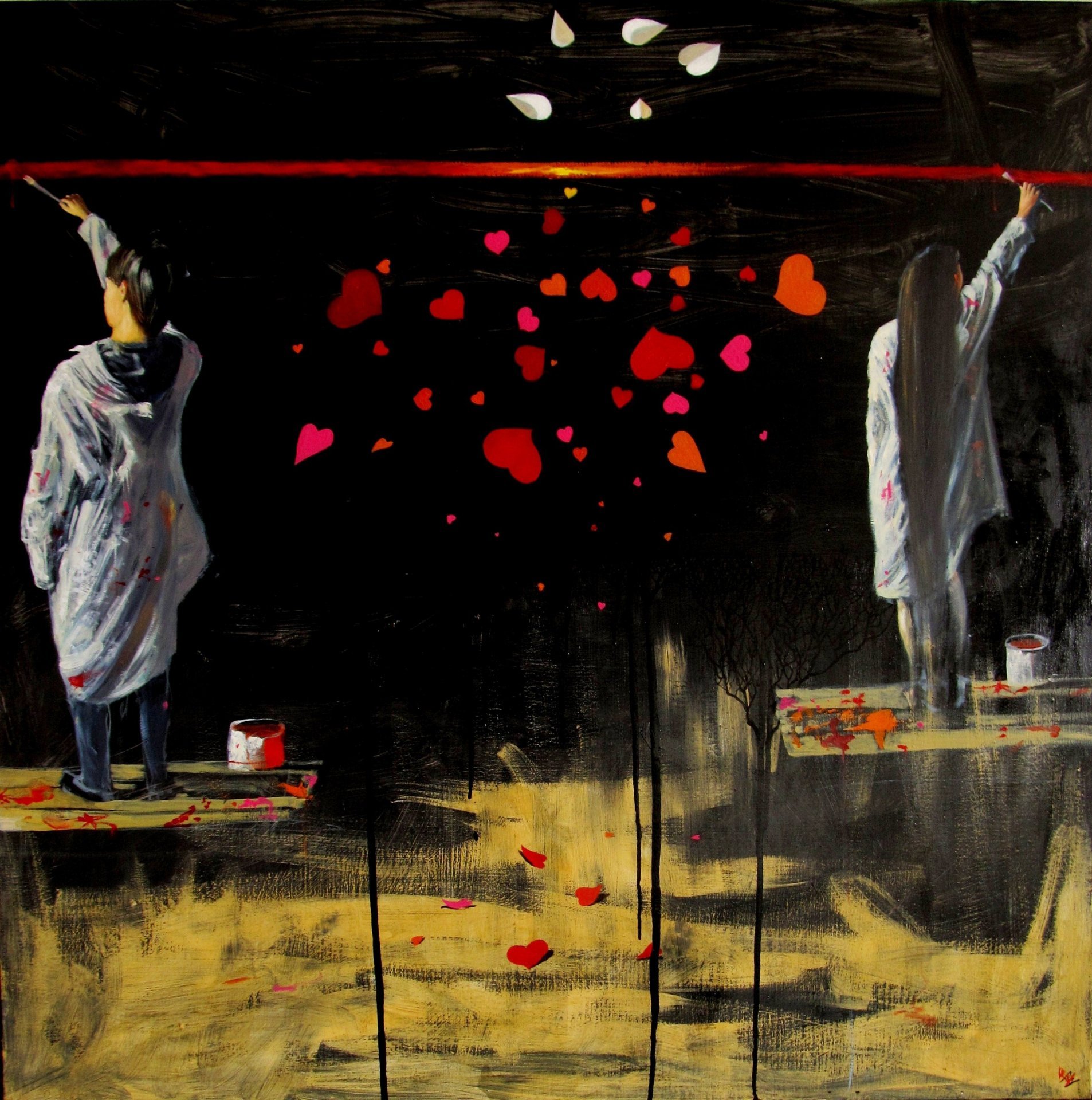 Conceptualists Painting by Serhiy Roy - Jose Art Gallery