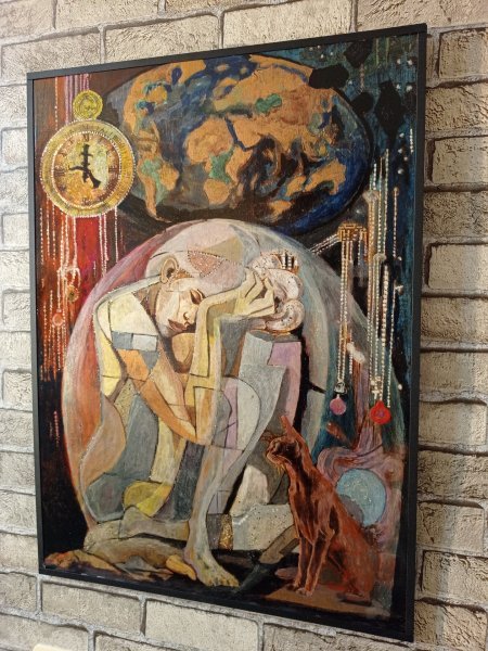 A secret Painting by BURNING BEAUTY - Jose Art Gallery
