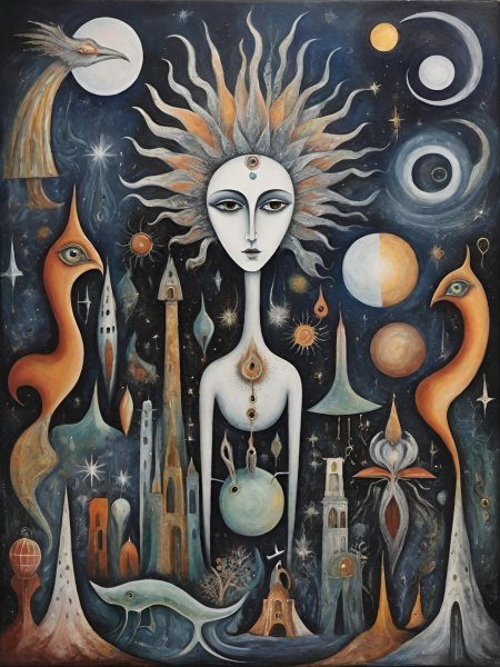 Body Elements: Mythical Design Digital Art - MeaHau