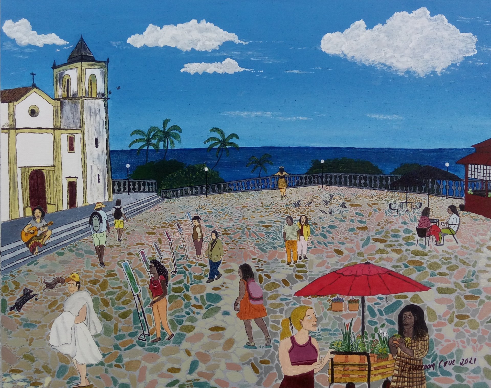 Culture Painting by Emerson Cruz - Jose Art Gallery