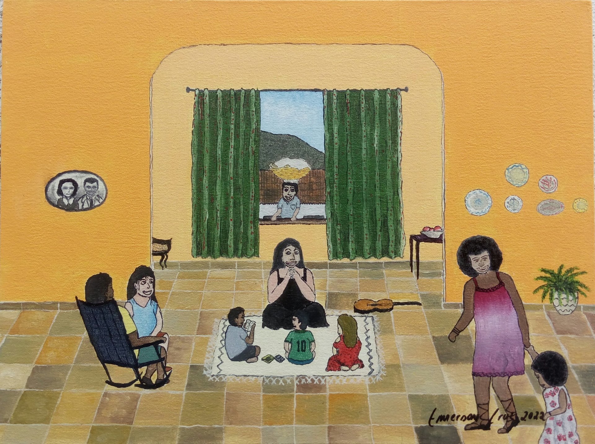Fables Painting by Emerson Cruz - Jose Art Gallery