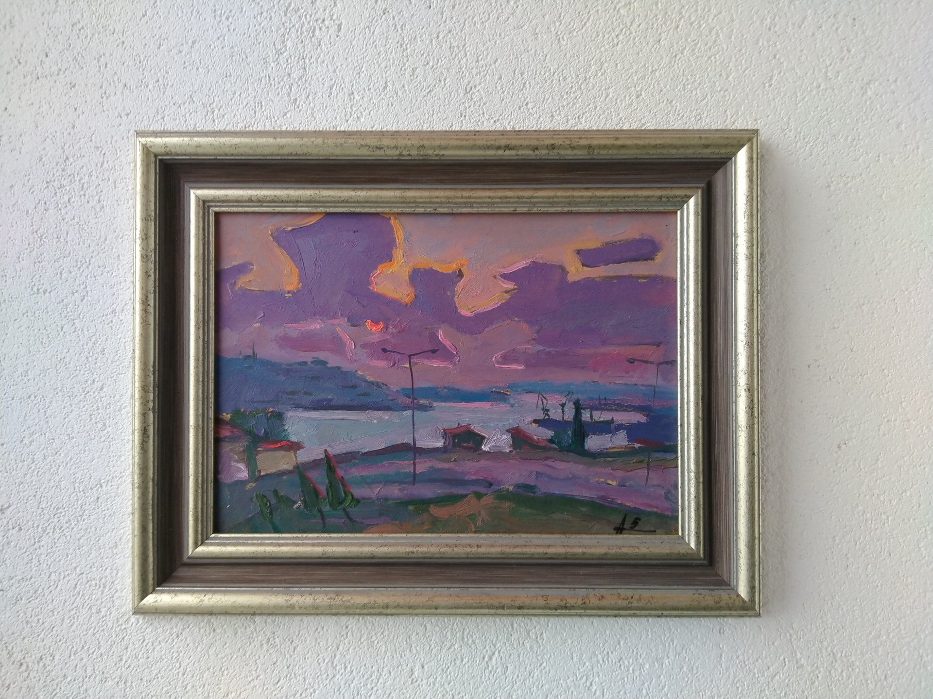 Bay Painting by Alexander Abramovich Andreev - Jose Art Gallery