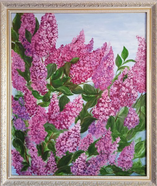 Intoxicating Lilac: The Magic of Spring Painting by Irina Doncova
