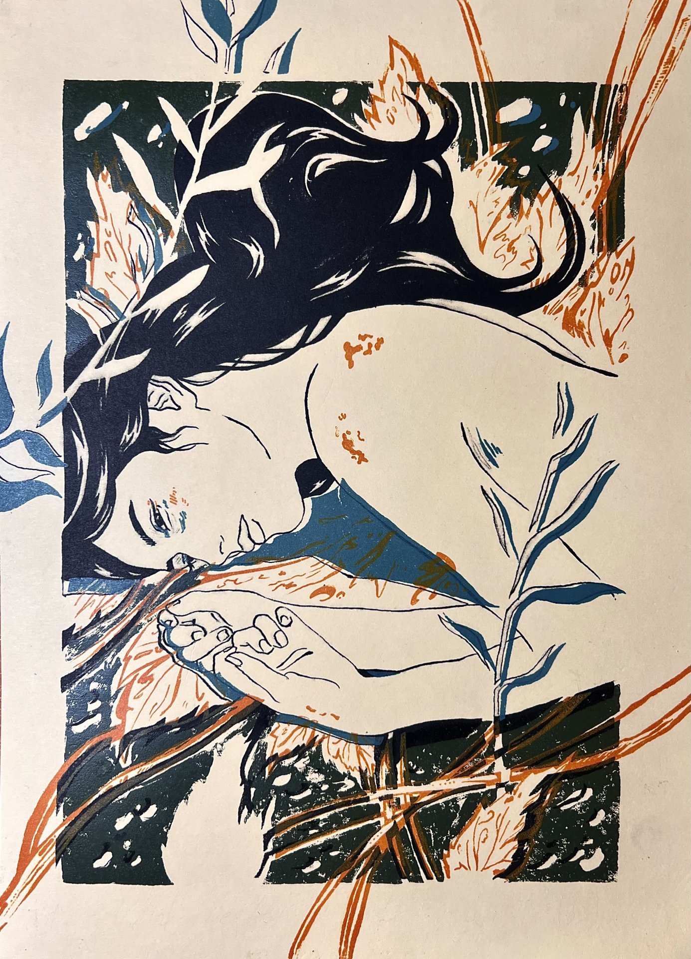 Silence Drawing - Ivanka Djura - Jose Art Gallery