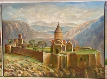 Tatev Painting by Narine Grigoryan - Jose Art Gallery