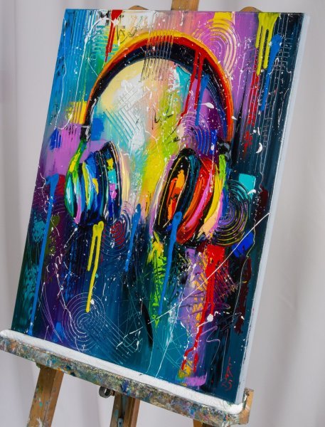 Rhythm in Colors Painting by Liubov Kuptsova