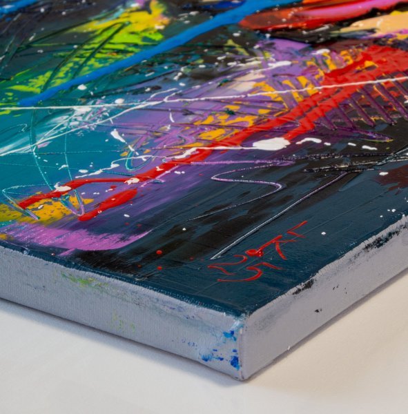 Rhythm in Colors Painting by Liubov Kuptsova