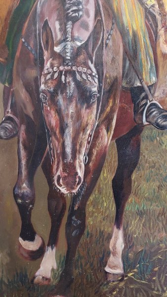 Alp-Arslan Painting by Chary Jafarov - Jose Art Gallery
