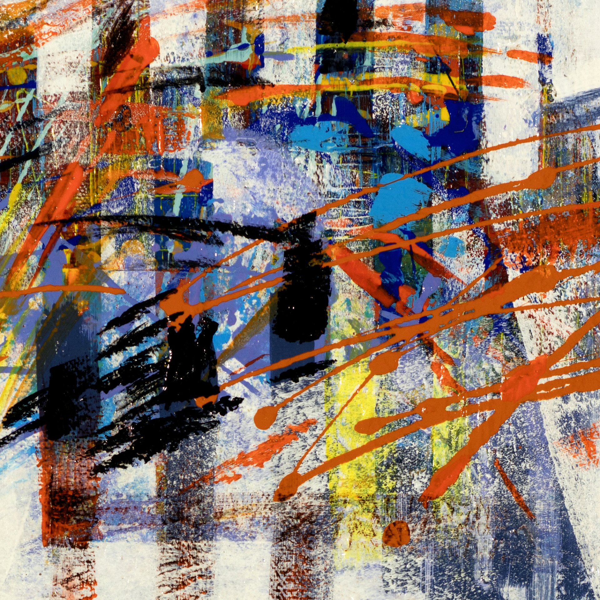 At the Crossroads Painting by Victoria Dubovyk - Jose Art Gallery