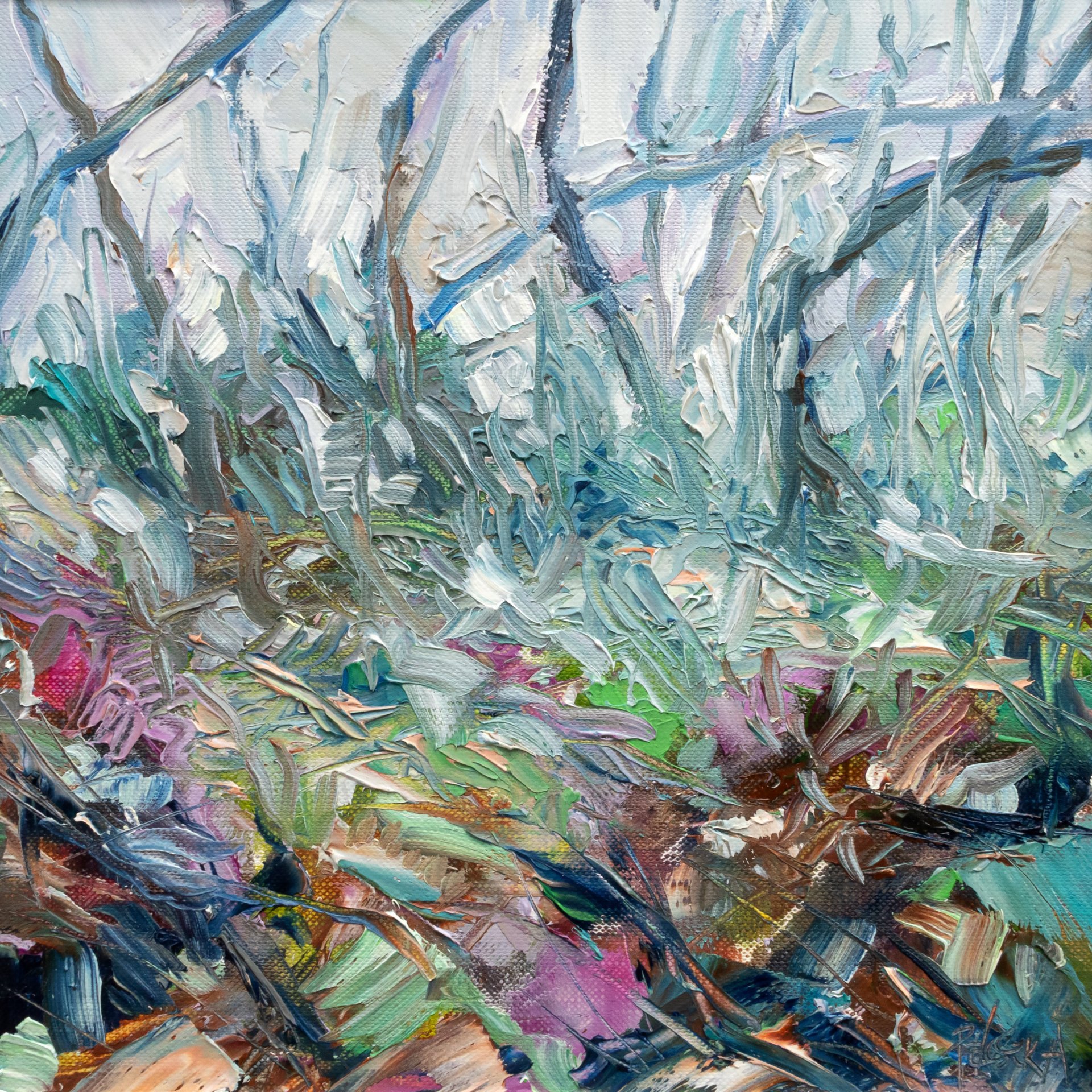 Spring Grove Painting by Adrienn Pécsek - Jose Art Gallery