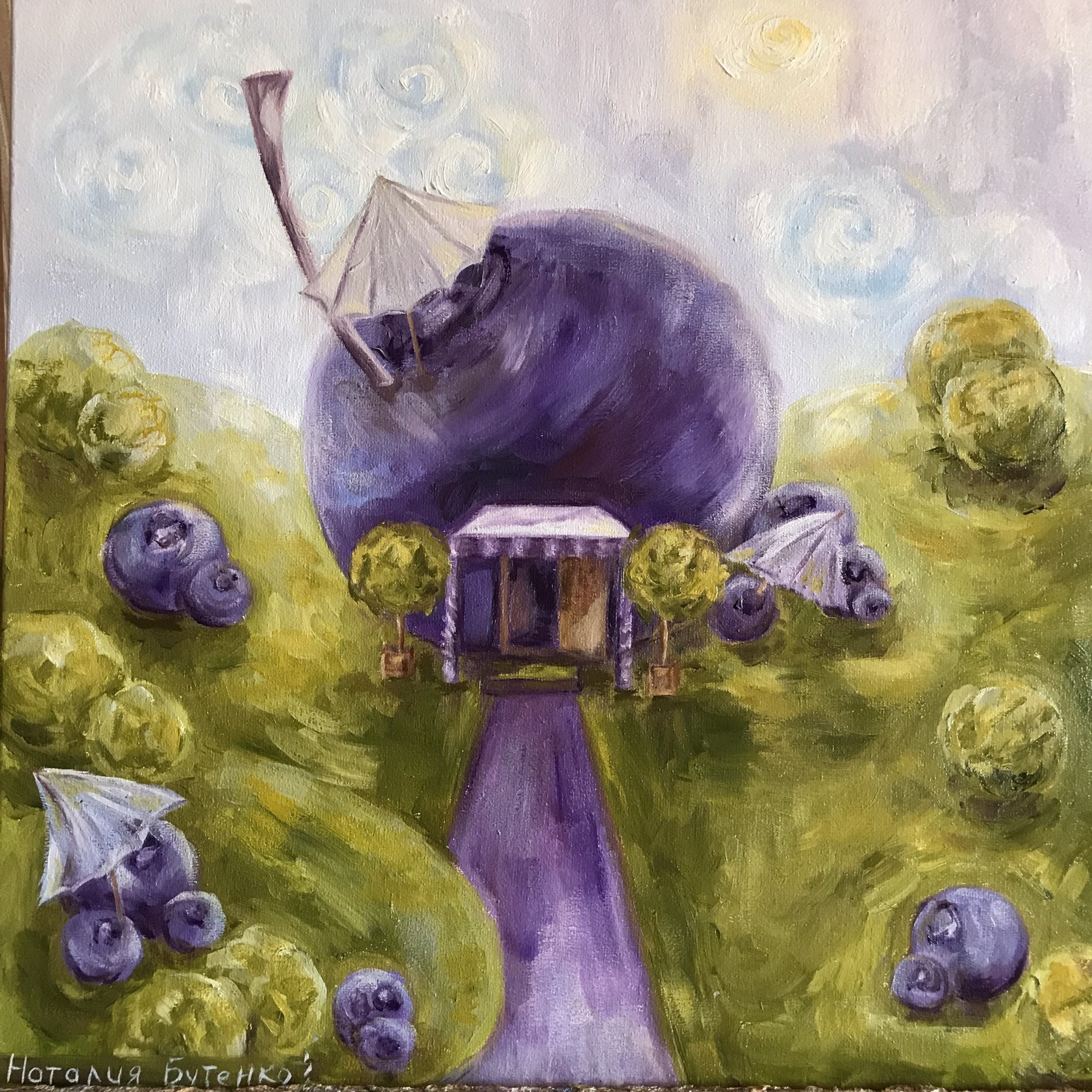 Good time Painting by Natalia Butenko - Jose Art Gallery