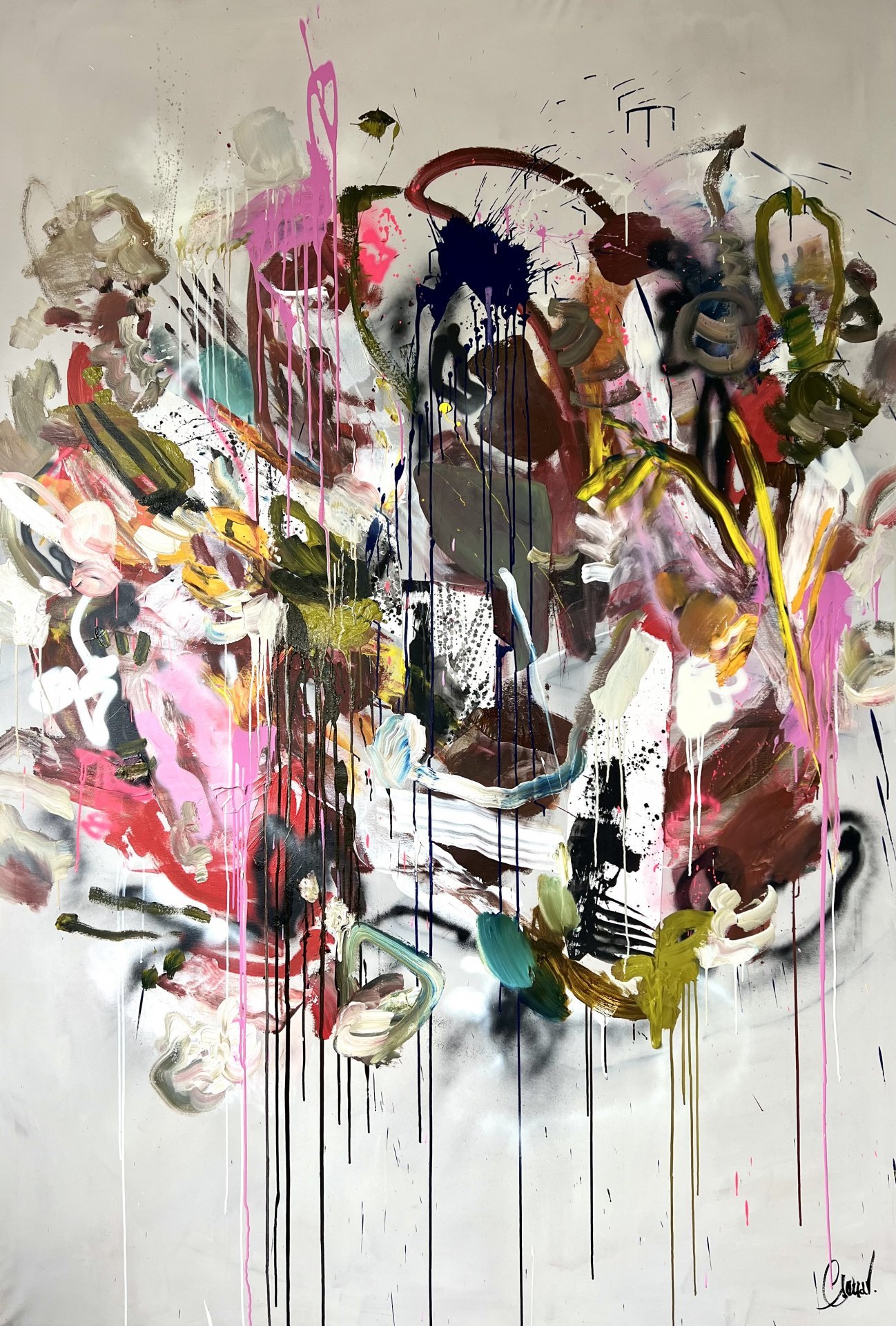 Ignite the spectrum Painting by Maria Esmar