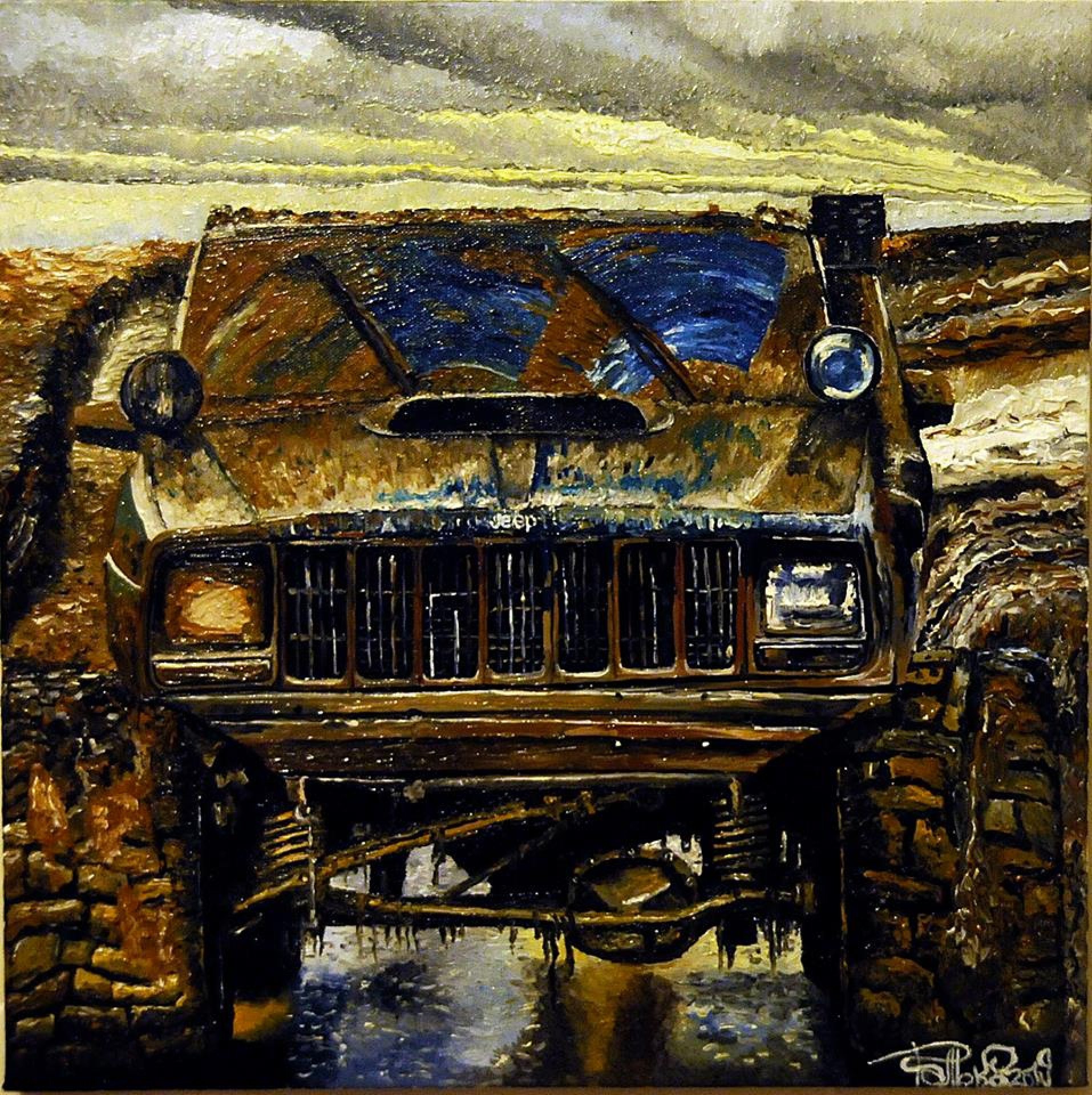 Butch Painting by Roman Ralko - Jose Art Gallery