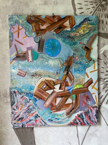 Parabola Painting by Ivan Vasyutin - Jose Art Gallery