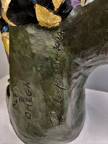 Harlequin Alpha and Omega. Sculpture - Paolo Camporese