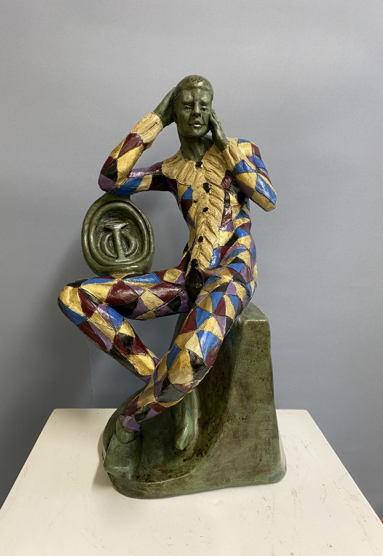 Harlequin Phi Painting by Paolo Camporese - Jose Art Gallery