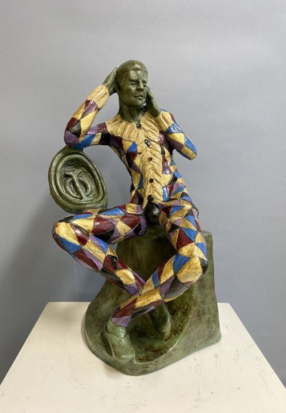 Harlequin Phi Painting by Paolo Camporese - Jose Art Gallery