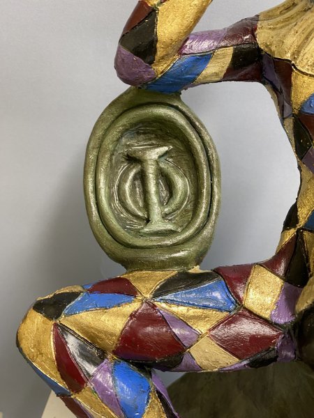 Harlequin Phi Sculpture - Paolo Camporese - Jose Art Gallery