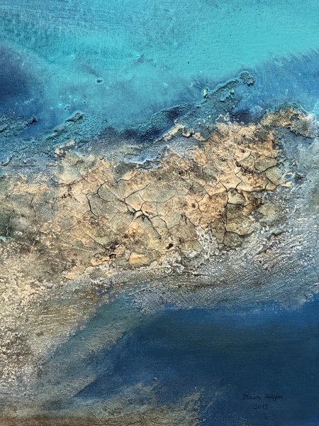 Costa I Painting by Marion Kotyba - Jose Art Gallery