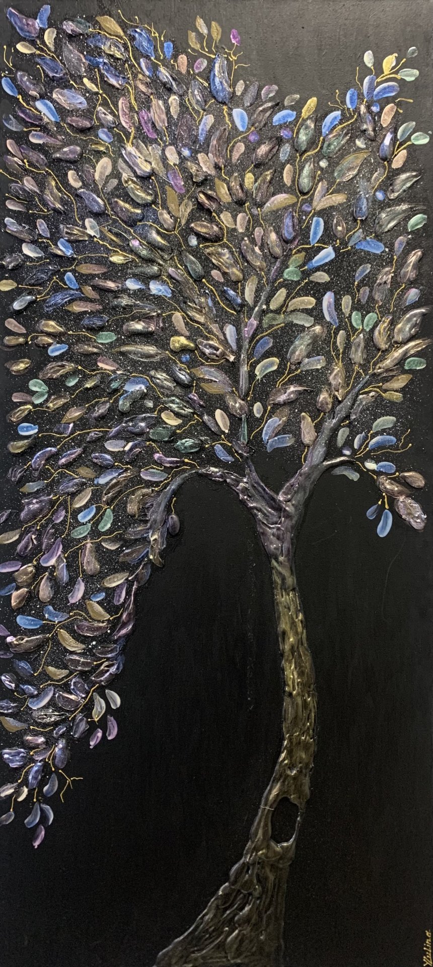 Tree Chameleon: Shiny Patterns Drawing - Yana Lyulina