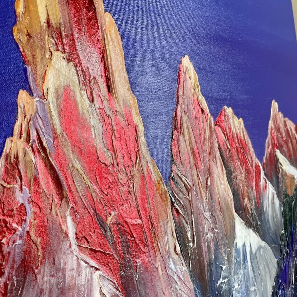 Andes Landscape Art Painting by Anna Shkolik