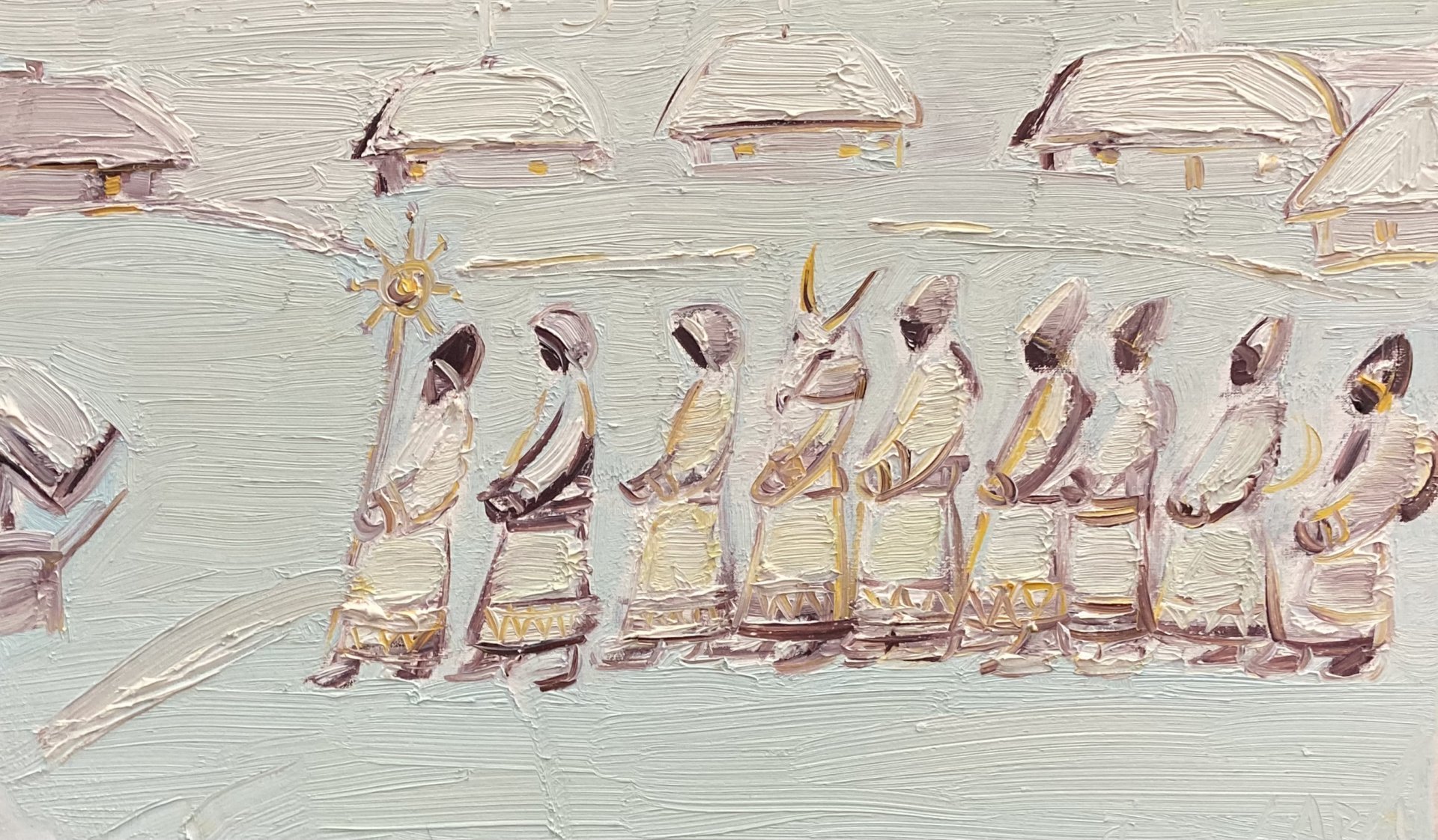 Carol Star Painting by Anatoliy Lavrenko - Jose Art Gallery