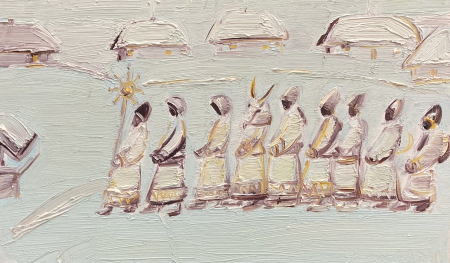 Carol Star Painting by Anatoliy Lavrenko - Jose Art Gallery