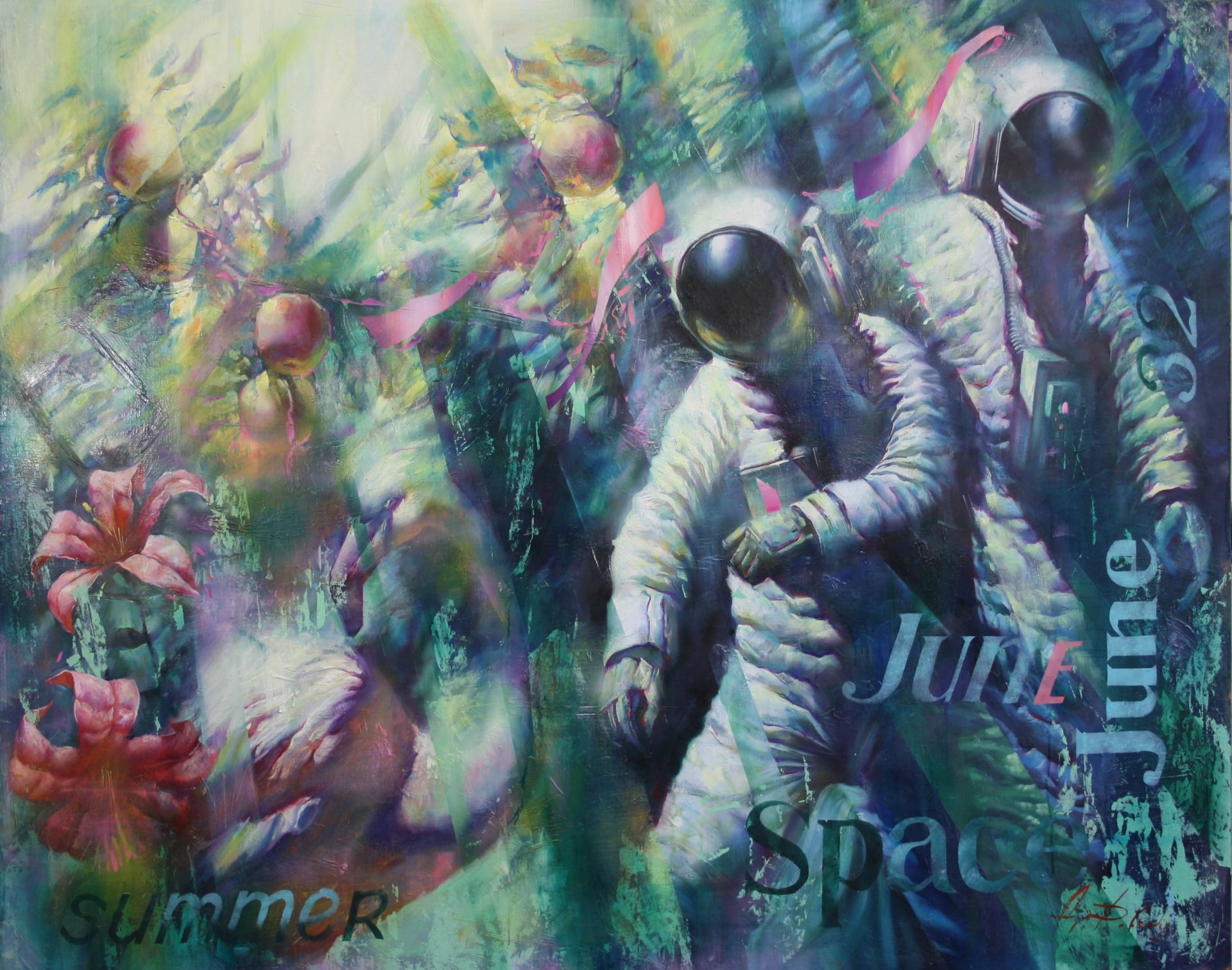 June 32 Painting by Dobrodiy Alexandr - Jose Art Gallery