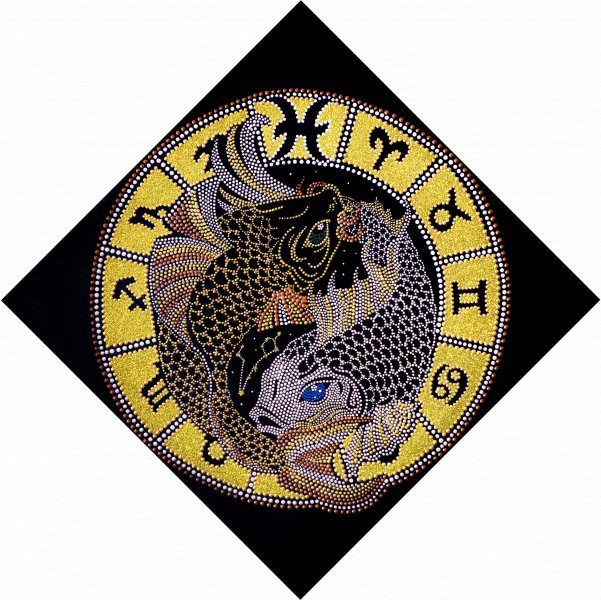 Pisces: Secrets and Light Painting by YULIIA NOVIKOVA