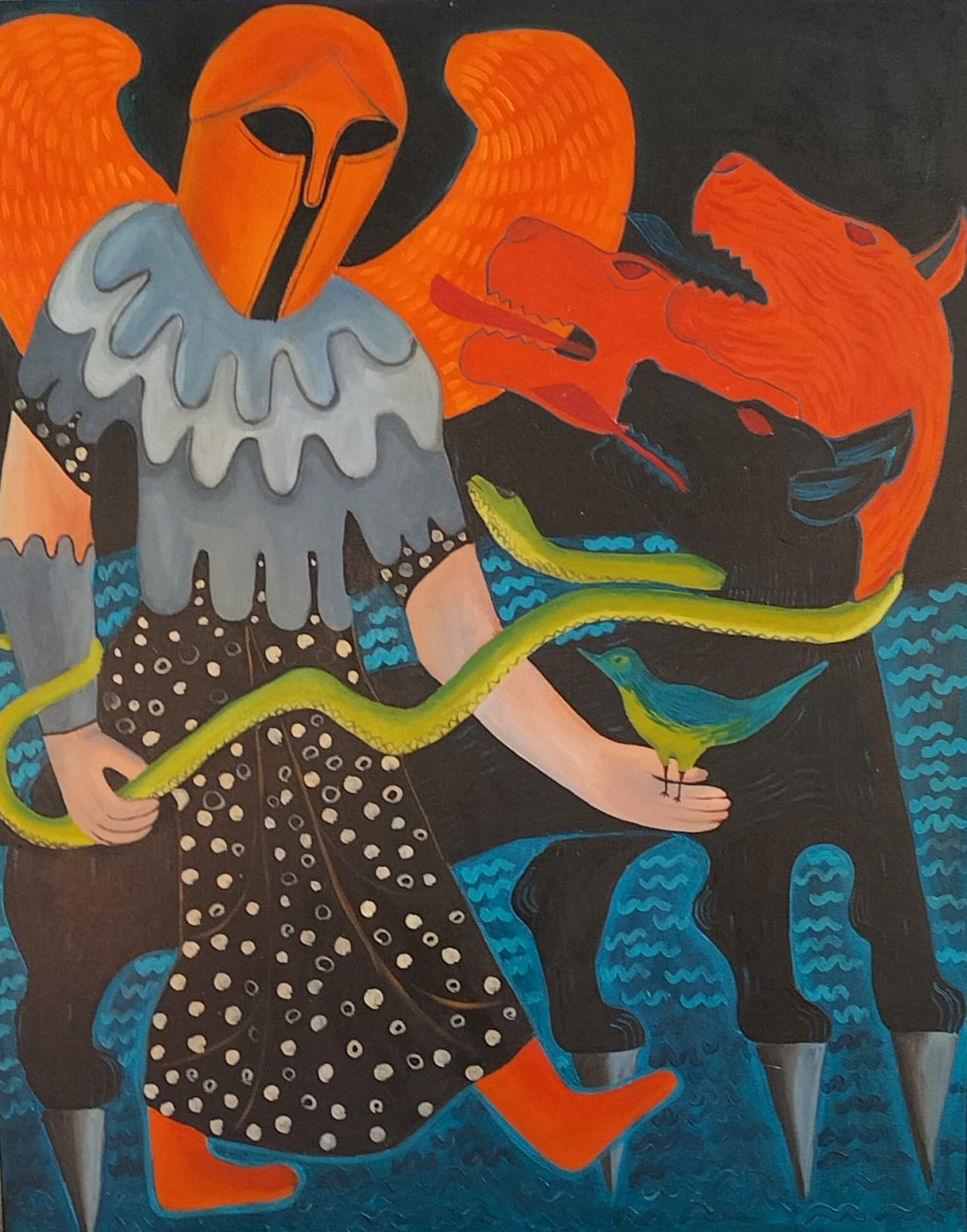 Pintura De Incubo Pintura Para La Exposición
