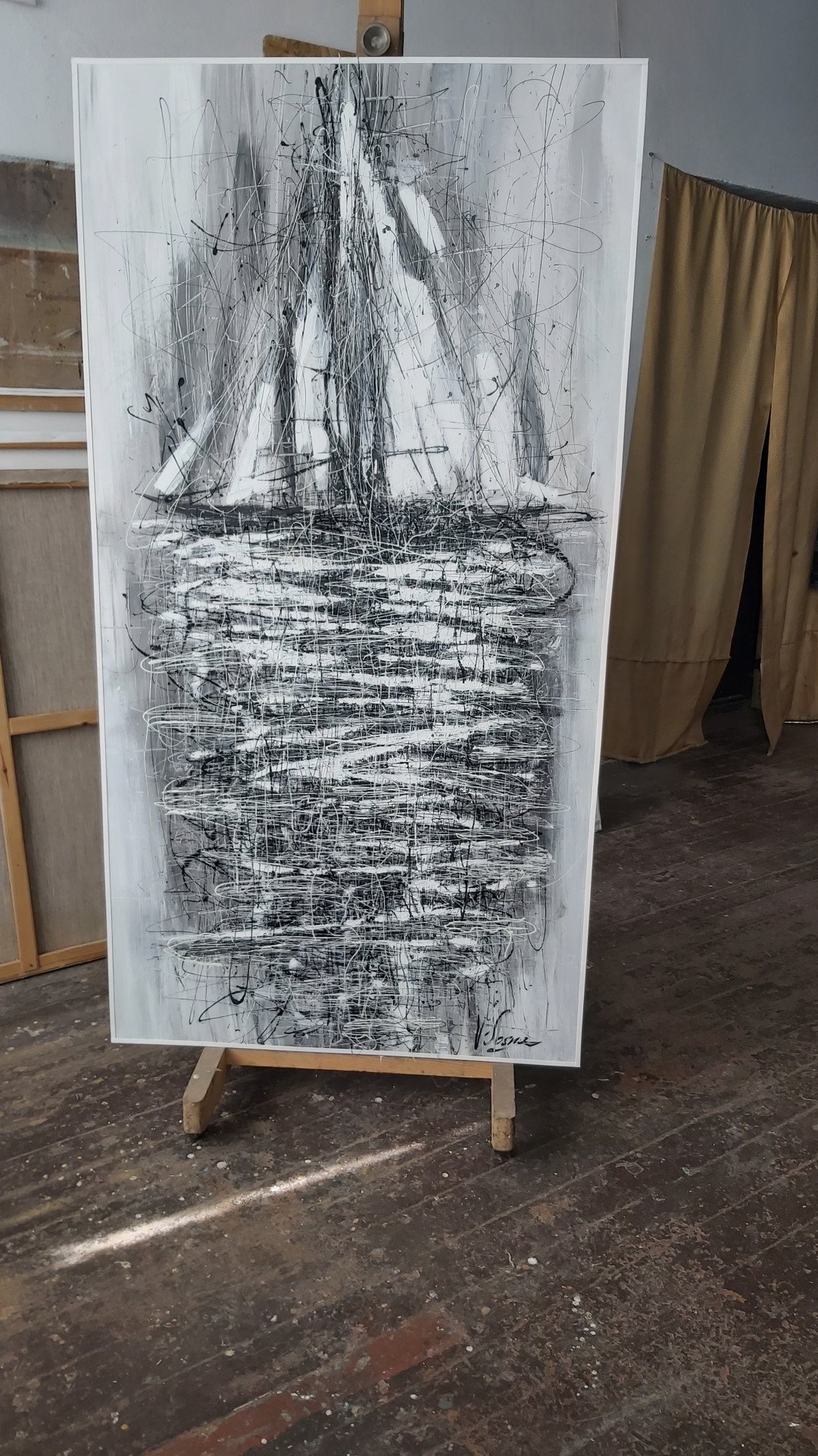 Картина «Фрегат», Валерій Сосна - Jose Art Gallery
