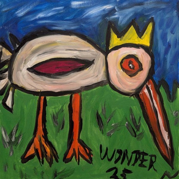 Change: The Stork and Fairy Tales Painting by Wolf Wonder