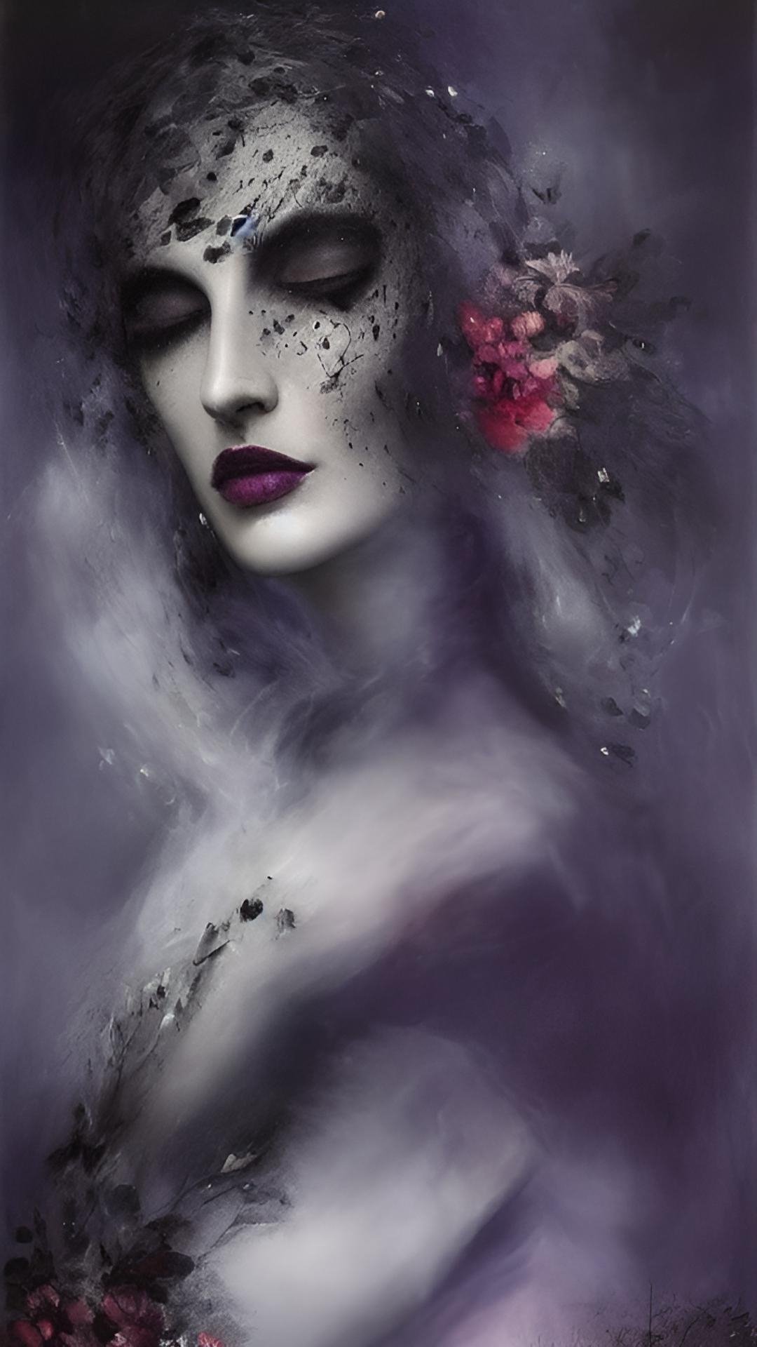 Tonos de púrpura: belleza moderna Arte digital - MeaHau