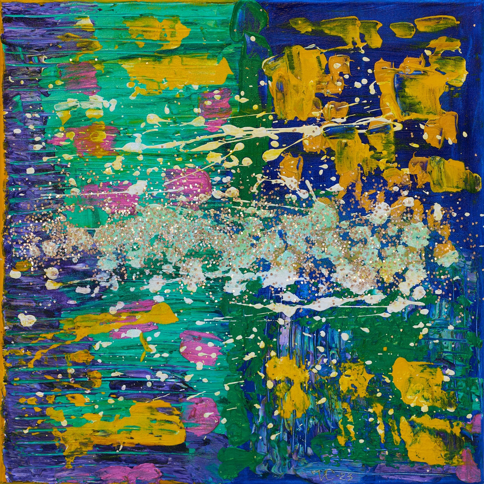 Positive transformation Painting by Vladilena Cherednichenko