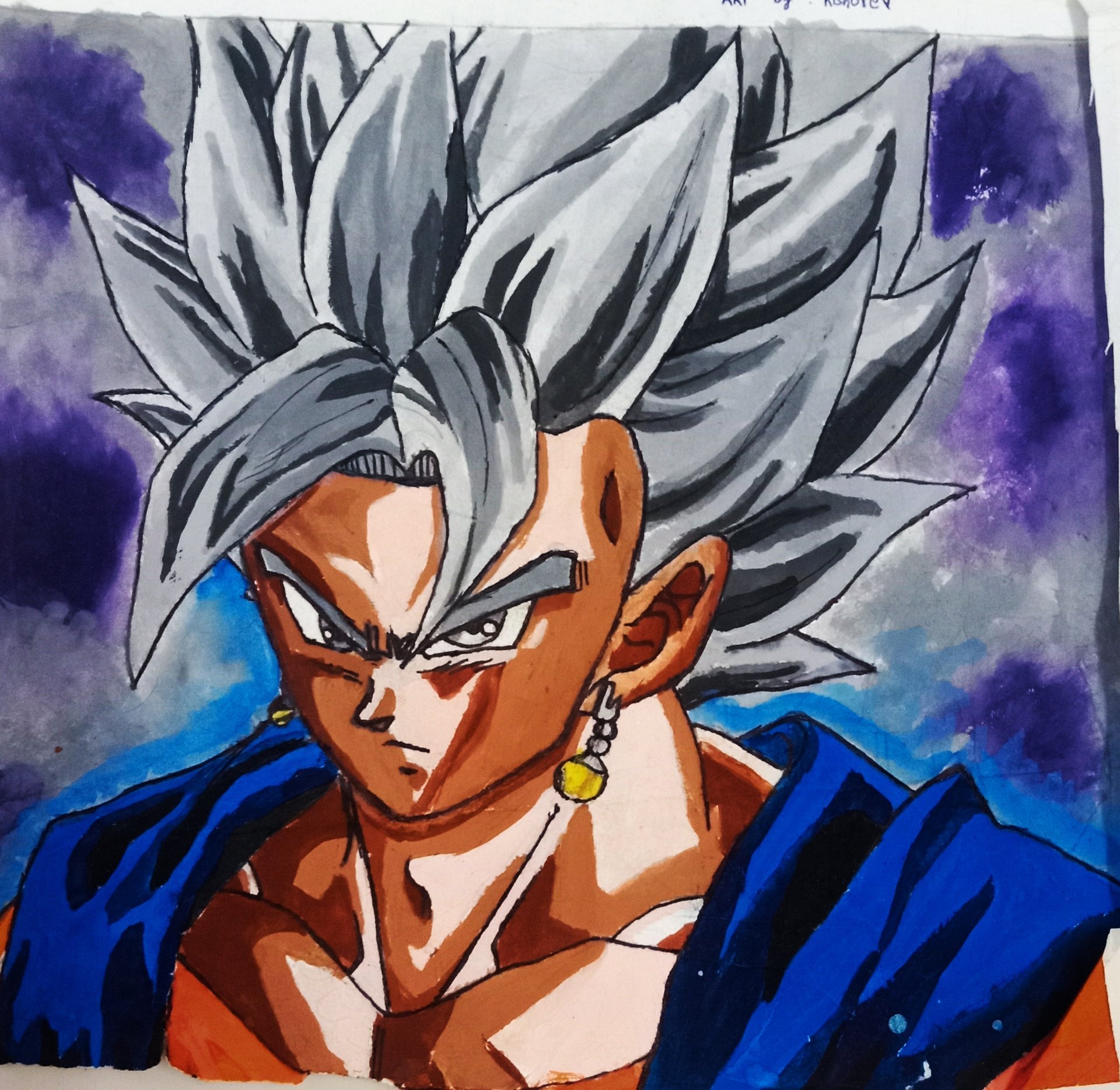 Goku ultra instant a epic buy Painting by Black Dragon