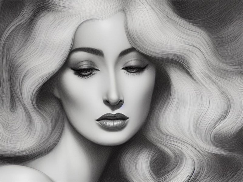 Velo de Gris Arte digital - MeaHau - Jose Art Gallery