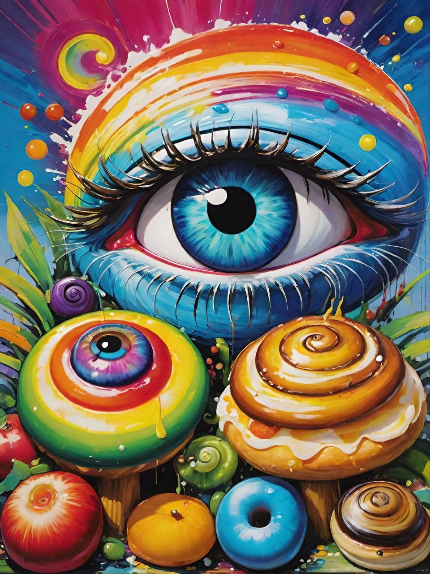 Circle of Perception Painting by MeaHau - Jose Art Gallery