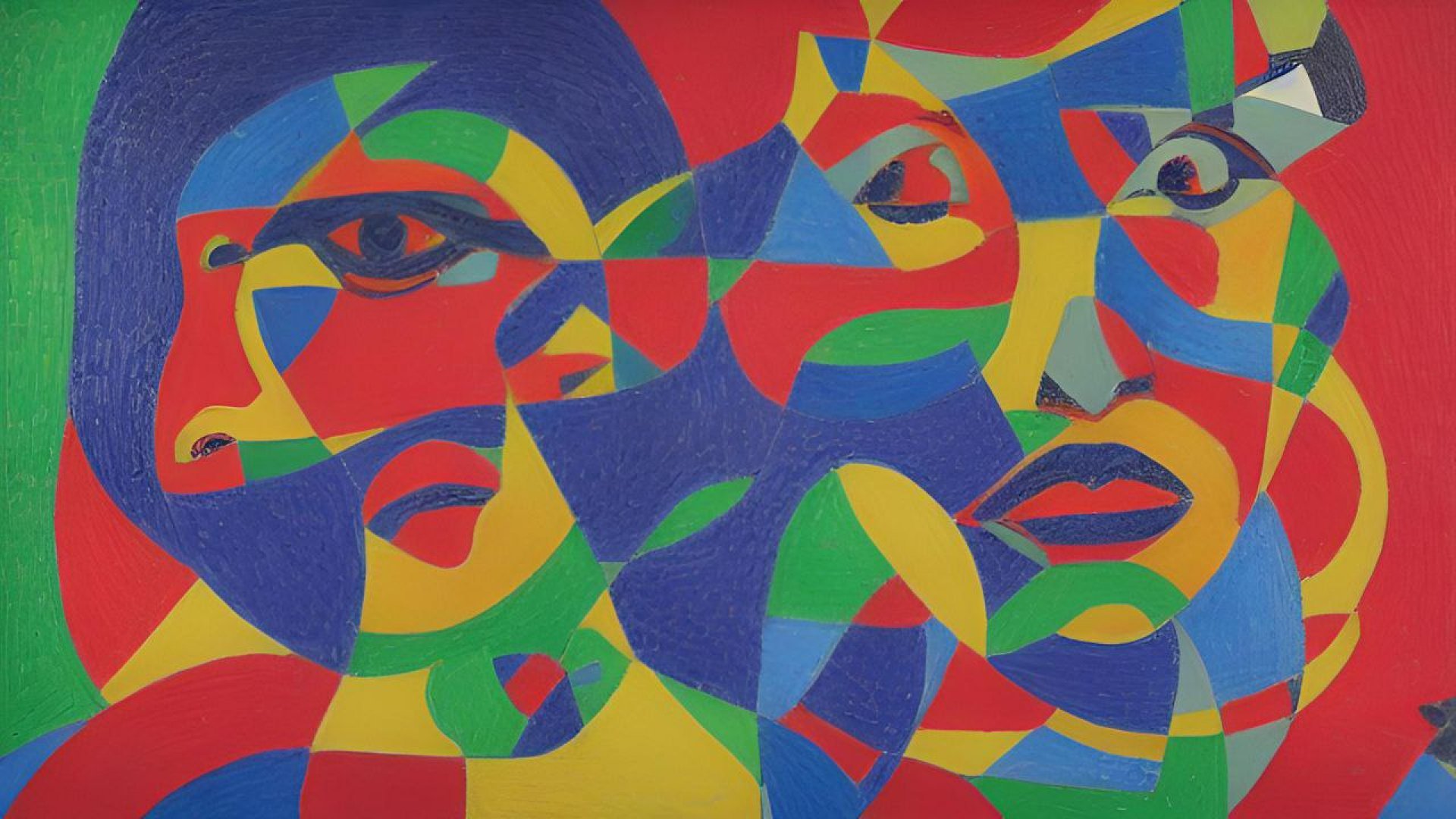 Retro Mosaic Digital Art - MeaHau - Jose Art Gallery