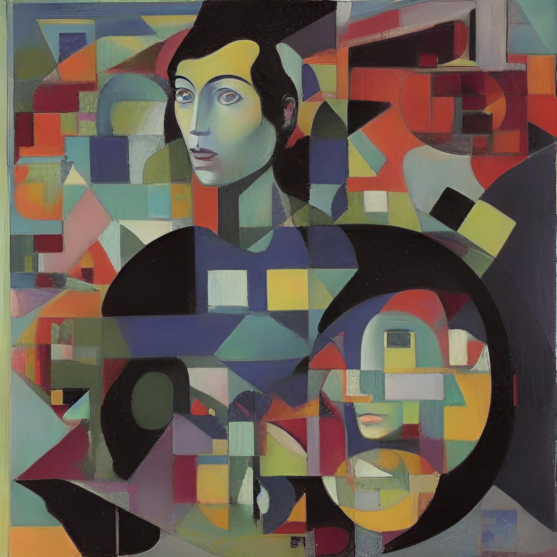 Symbols of Unity in Colorful Mosaic Digital Art - MeaHau