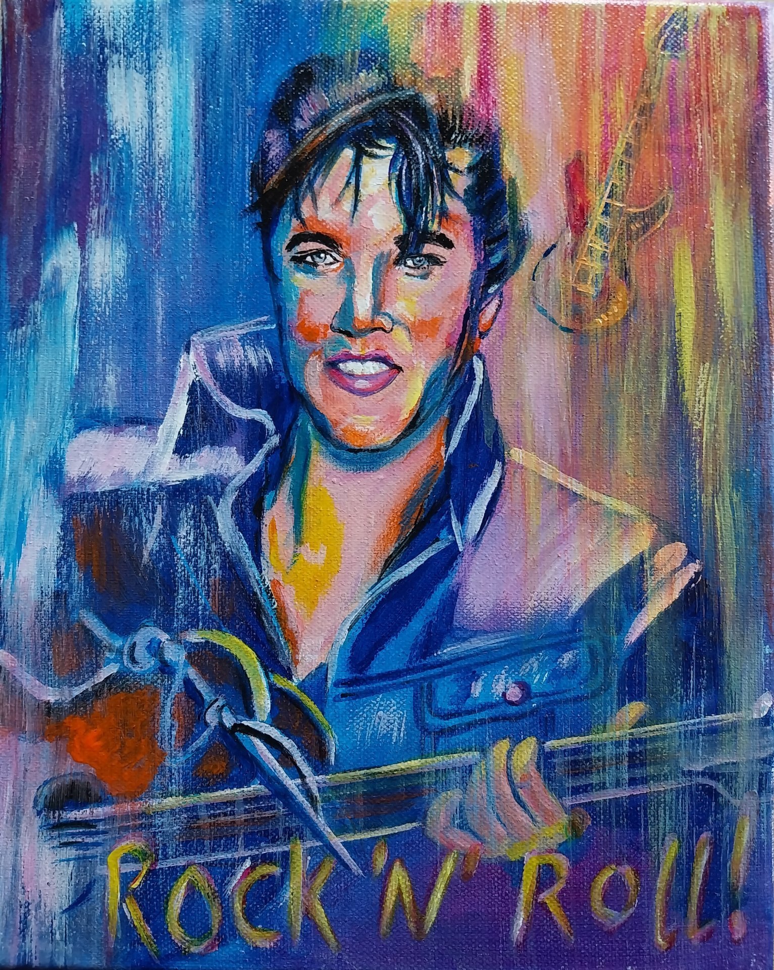 The Legend 2 Painting by Larisa Pires - Jose Art Gallery