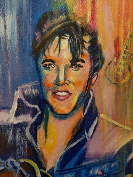 The Legend 2 Painting by Larisa Pires - Jose Art Gallery