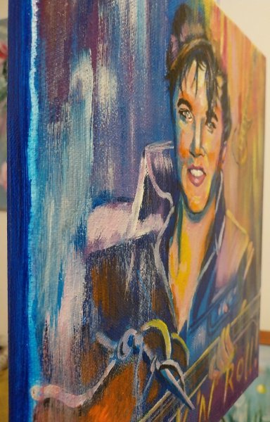 The Legend 2 Painting by Larisa Pires - Jose Art Gallery