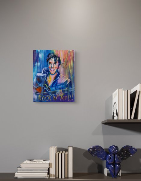 The Legend 2 Painting by Larisa Pires - Jose Art Gallery
