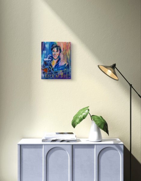 The Legend 2 Painting by Larisa Pires - Jose Art Gallery