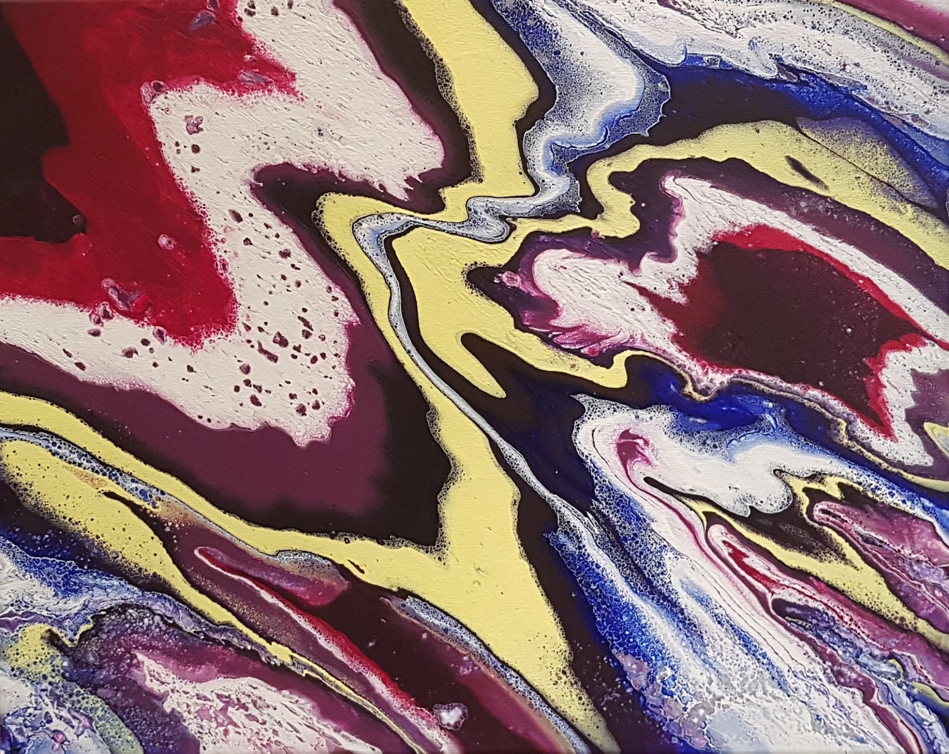 Evolution: Dissolving Painting by Alexandra Romano